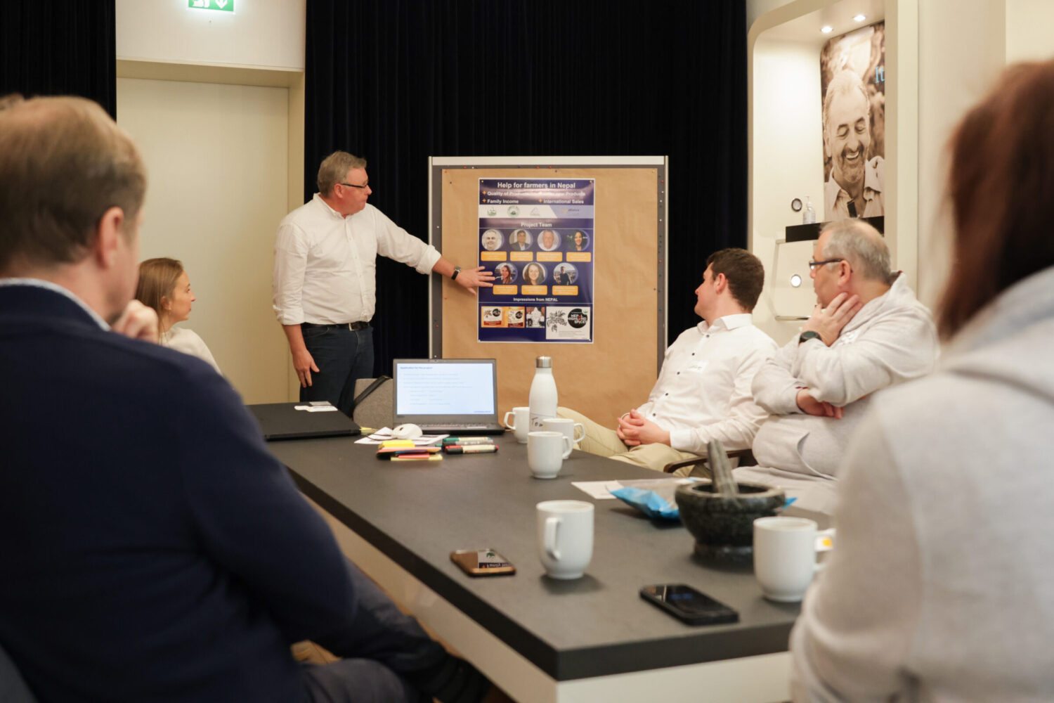 This was the first help alliance On-Site Event - help alliance